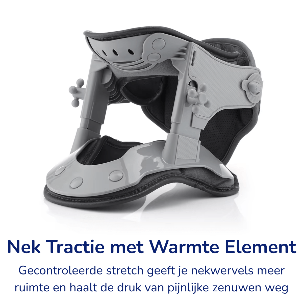 Nek Tractie - met Verwarming - Verlicht en Ontspan Nekwervels