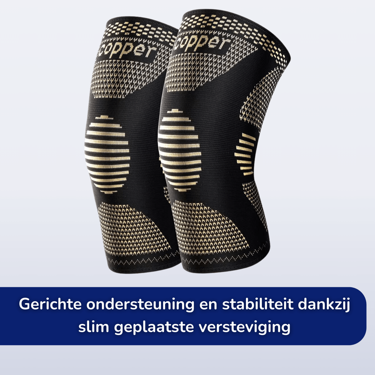 Knie Steun - Compressie Mouw - Gerichte Steun - op Maat
